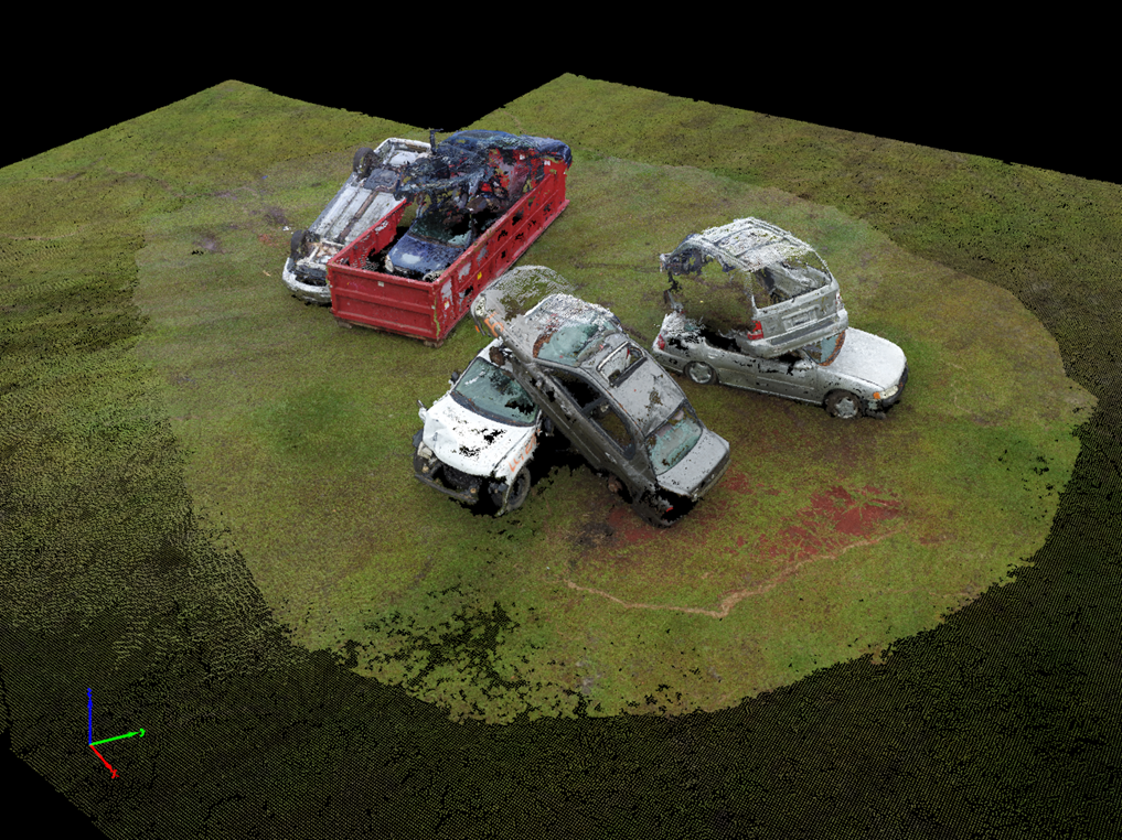 Example projects - real photogrammetry data